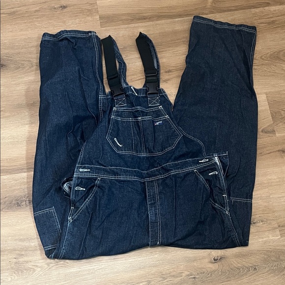 Lapco Fr | Jeans | Mens Dark Blue Denim Overalls | Poshmark